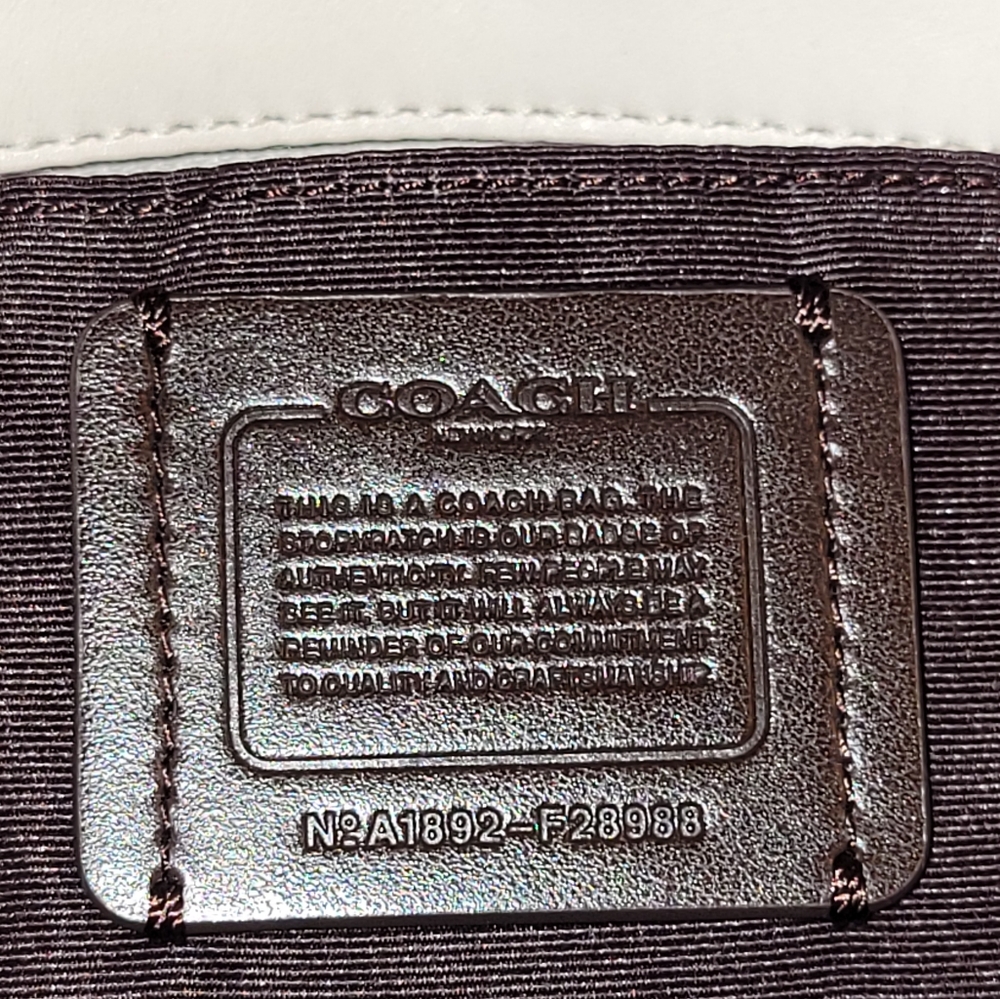 Coach Pebbled Leather With Bow Mini City Zip Tote Han… - Gem
